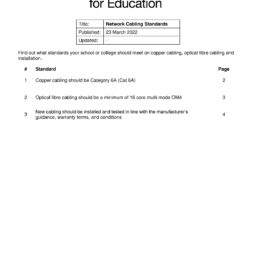 DfE-Standards - Ed-IT Solutions